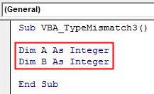 VBA Type Mismatch How To Fix Type Mismatch Error In VBA