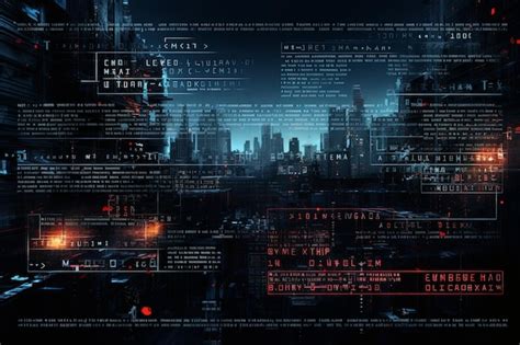 Premium Photo Sci Fi Digital Hud Interface Minimalistic