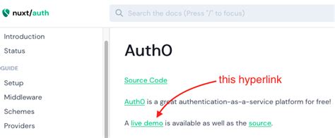 docs auth0 demo page is down · issue 1701 · nuxt community auth module · github