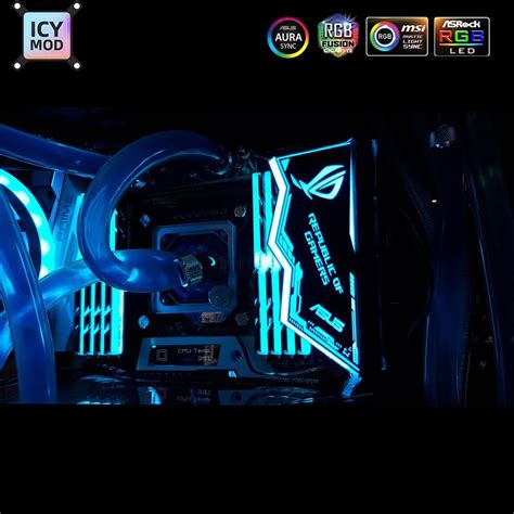 Generic Vertical Gpu Bracket Rgb Vga Standholder Video Card Support Rog Belief Figure 12v 5v