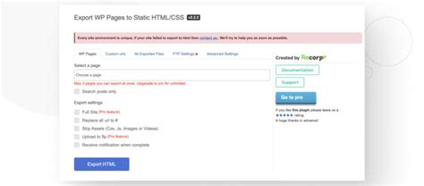 6 Wordpress To Html Converter Plugins And Tools White Canvas
