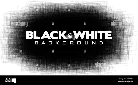 Abstract Black And White Shaded Background Vector Graphic Pattern Of Thin Lines Stock Vector
