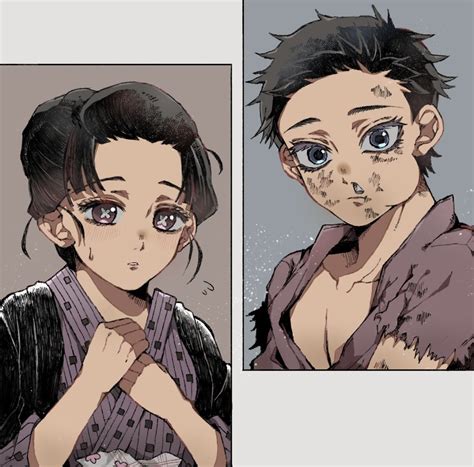 Akaza And Koyuki Kimetsu No Yaiba Drawn By Minoiii Danbooru