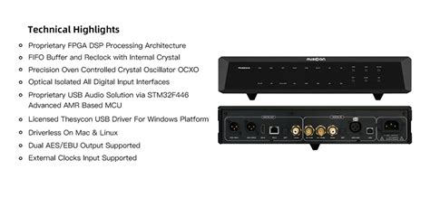 Musician Phoenix High Performance Digital Interface Fpga Dsp Arm Stm32f446 Ocxo Multiple Input