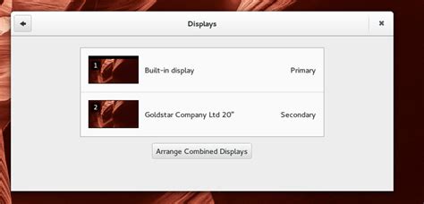 Gnome Change Multiple Monitors Location Gnome Shell Unix Linux Stack Exchange