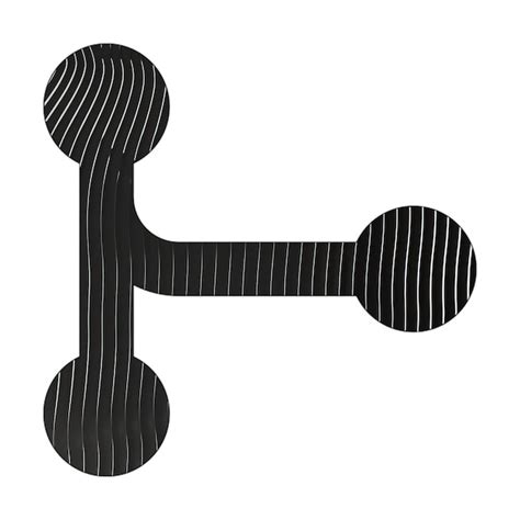 Premium Photo Code Merge Icon Black White Lines Texture