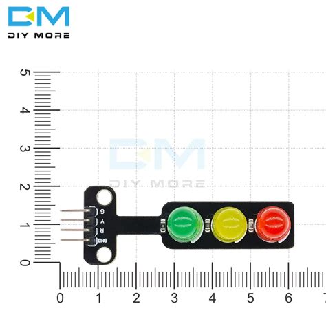5v mini traffic light 5mm led display module digital signal output ard