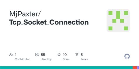 Github Mjpaxtertcpsocketconnection