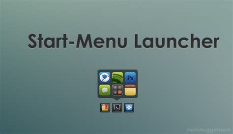 Start Menu Launcher Rainmeter Theme
