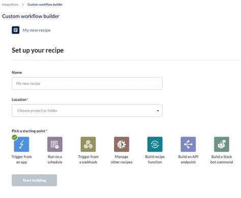 Custom Workflow Builder