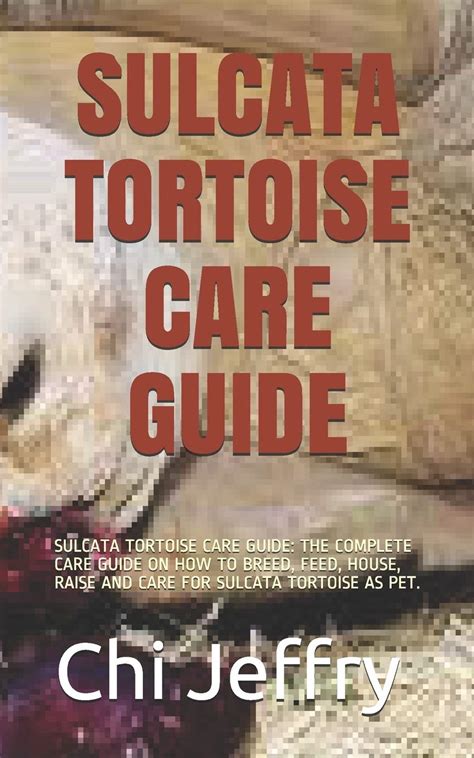 Buy Sulcata Tortoise Care Guide Sulcata Tortoise Care Guide The Complete Care Guide On How To