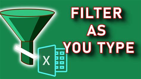 How To Create A Dynamic Filter Unlock The Power Of Microsoft Excel