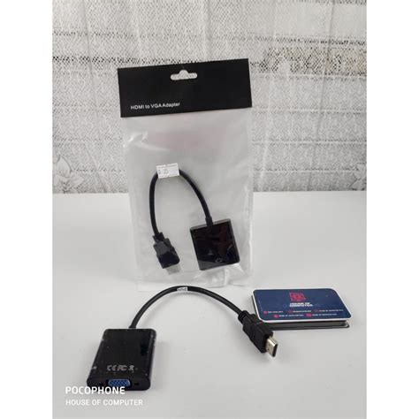 Jual Converter Hdmi To Vga Shopee Indonesia