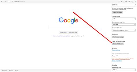 Clear Microsoft Edge Memory Cache
