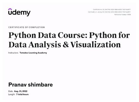 Python Dataanalysis Developer Pranav Shimbare