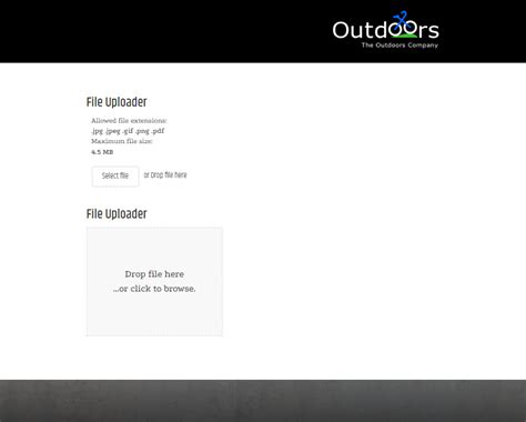File FileUploader Widget