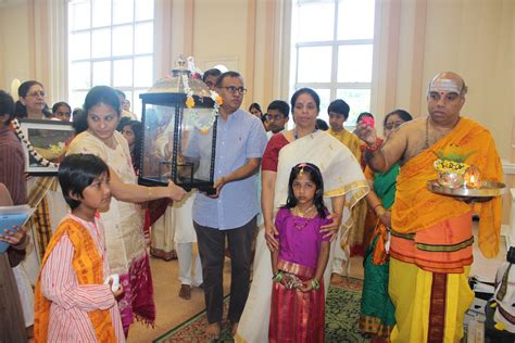 2016 Cs Jyoti Visit To Durga Temple Chinmaya Mission Wrc