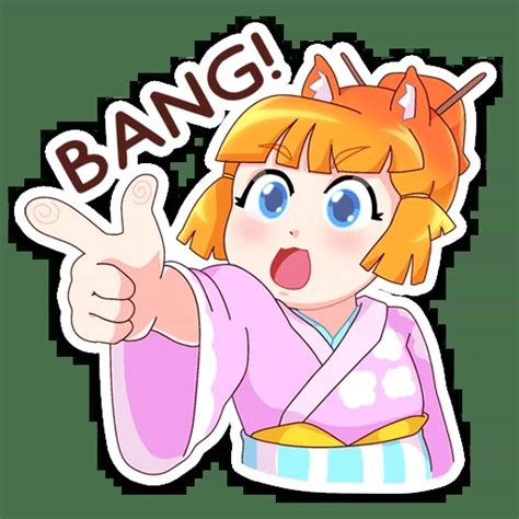 Сакура Айко Tgsticker — Whatsapp Stickers Pack