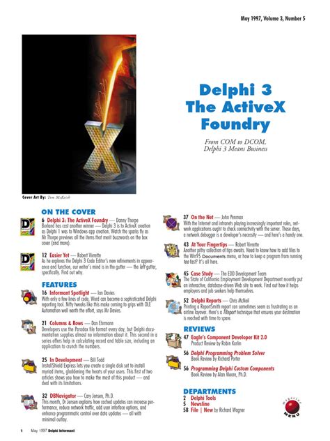 Delphi Informant Magazine 1995 2001 Pdf Component Object Model Information Technology