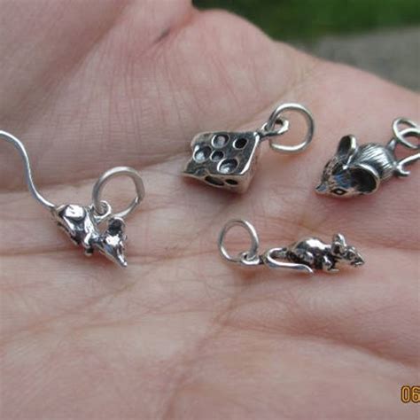 Silver Mouse Etsy