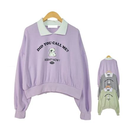 3컬러 라잇나우카라크롭맨투맨 여성카라맨투맨 여성크롭맨투맨 여자카라맨투맨 여자크롭맨투맨 10대여성카라맨투맨 20대여성크롭맨투맨 30대여성크롭맨투맨 크롭티 카라티 긴팔티셔츠