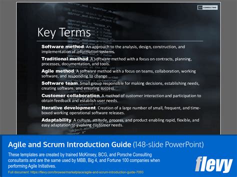 agile and scrum introduction guide ppt slide deck