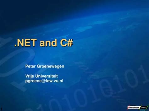 PPT NET And C PowerPoint Presentation Free Download ID 4424633