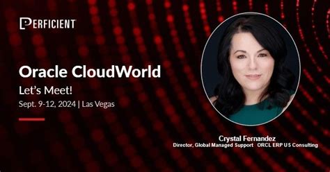 Crystal F On Linkedin Perficient Oracle Clouderp Oraclehcm Ebs Scm Womenintech…