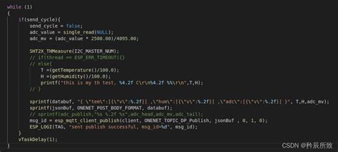 Esp32 C3 应用 篇（实例一、通过mqtt协议连接onenet上报传感器数据，云平台下发灯光调色）esp32 实例 Csdn博客