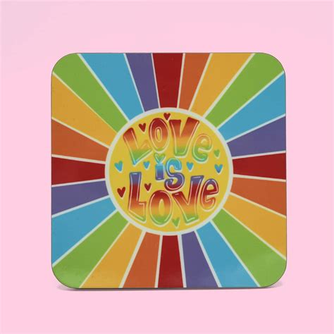 Love Is Love Coaster Jg Illustrations
