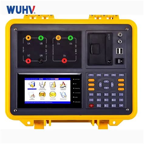 Uhv 332 Manufacturer Power Transformer Test Equipment Measurement Ttr Transformer Turns Ratio
