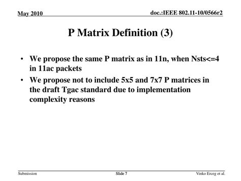 PPT Sounding And P Matrix Proposal PowerPoint Presentation Free Download ID 4281354