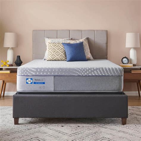 Sealy Lacey Twin Xl Soft Hybrid 13 In Mattress 52779631 The Home Depot