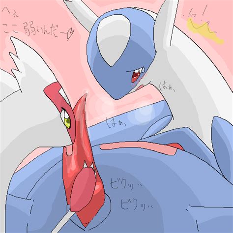 rule 34 aliasing blush dragon female feral japanese text latias latios licking male on back