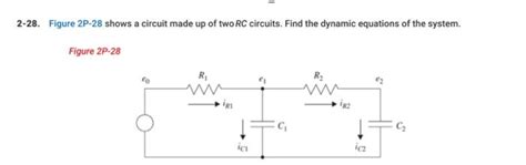 Solved Figure P Shows A Circuit Made Up Of Two RC Chegg