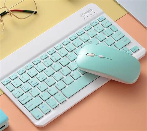 Mouse E Teclado Bluetooth Para Tablet Teclado Uni Vicedeal
