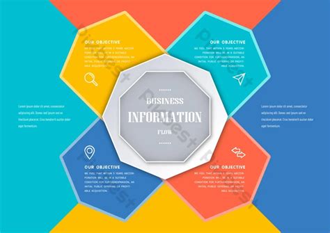 Colorful Flow Chart Information Template Business Color Ai Free Download Pikbest