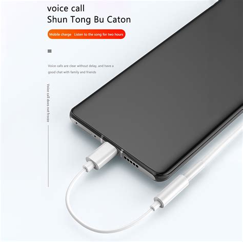 C Type To 3 5mm Audio Adapter Connects C Type Devices To The 3 5mm Audio Jack White Walmart Com