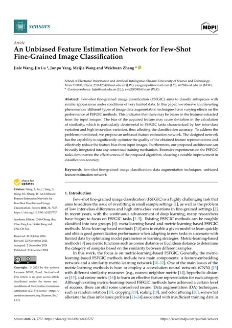 Pdf An Unbiased Feature Estimation Network For Few Shot Fine Grained Image Classification
