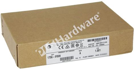 Plc Hardware Allen Bradley 1756 If8ih Controllogix Isolated Input 8 Ch Hart