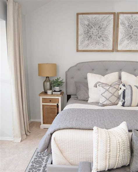 28 Beautiful Beige And Grey Bedroom Ideas