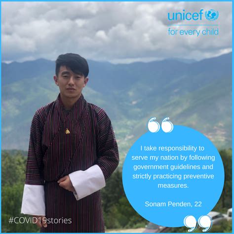 Unicef Bhutan Sonam Penden 22 Is Pursuing Ba History Facebook