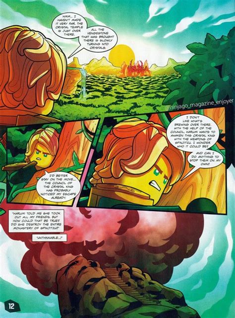 Ninjago Crystalized Comic Ninjago Comics Comic Book Cover