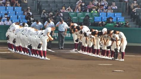 旭川大高《 1回表の攻撃 上手いバント~犠牲フライで先制！『 仁義なき戦い 』の演奏他 》大阪桐蔭 6 3 旭川大高 2022年8月10日