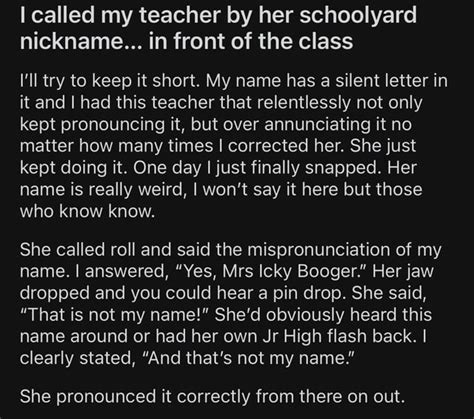 And The Whole Class Clapped After Rthathappened