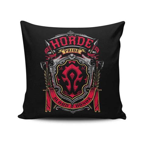 Horde Pride Throw Pillow Once Upon A Tee