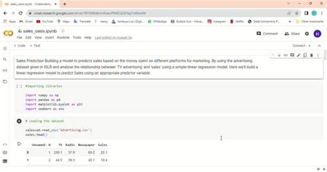 H R Prathigna On Linkedin Oasisinfobyte Internship Datascience
