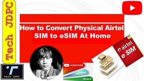 How To Convert Physical Airtel SIM To ESIM At Home Step By Step Instructions With Details