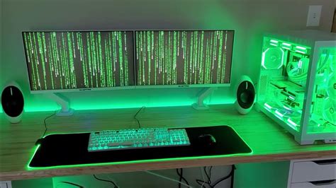 Matrix Themed Setup Youtube