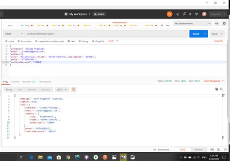 Nodejs Mongodb User Registration By Ruwan Bandara Medium